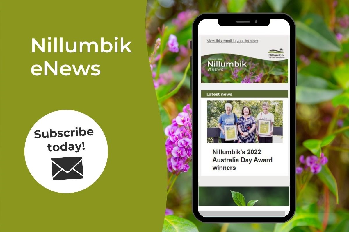 Stay up to date with Nillumbik eNews - Nillumbik Shire Council